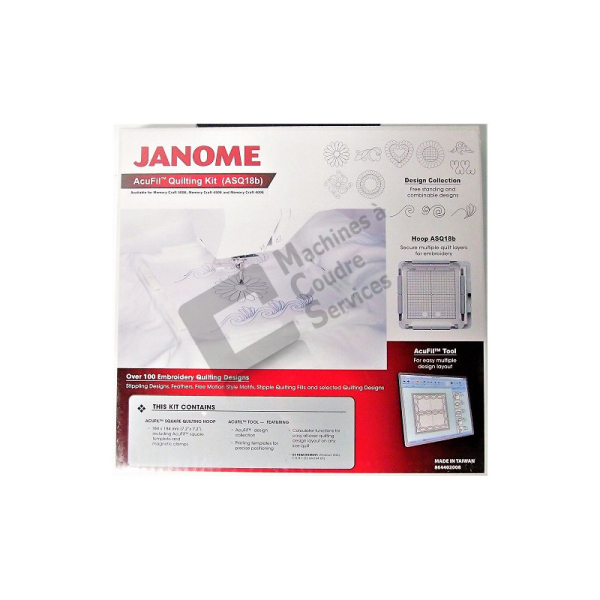 AcuFil quilting kit (ASQ18B) Janome - Espace couture
