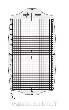 Patron pour cercle à broder 360x200mm - Espace couture